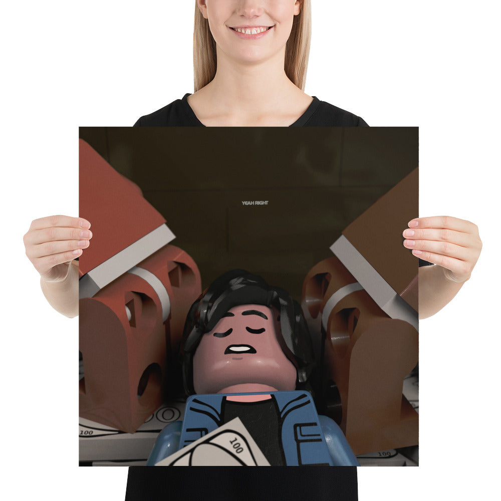 "Joji - Yeah Right" Lego Parody Poster – LoveSickStudio
