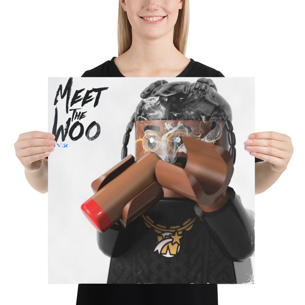 "Pop Smoke - Meet The Woo 2" Lego Parody Poster – LoveSickStudio